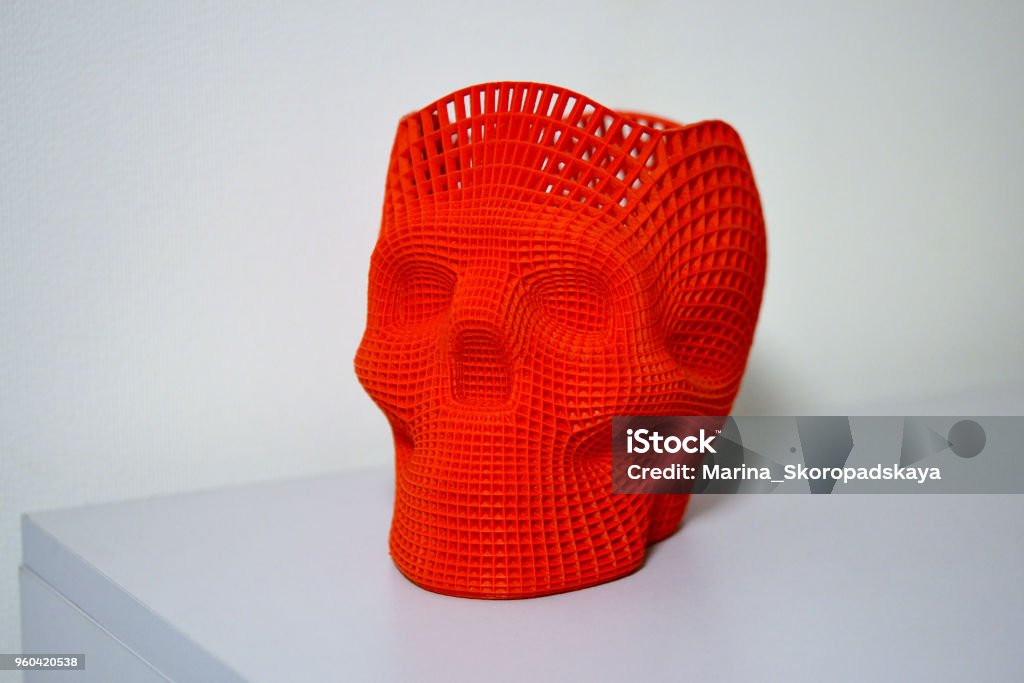 3d 프린터에 인쇄 하는 두개골 3 명에 대한 스톡 사진 및 기타 이미지 3 명 3차원 형태 개발 Istock
