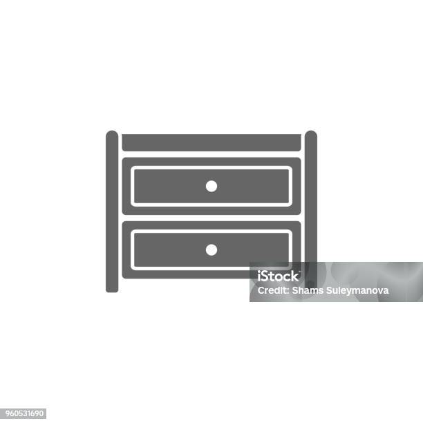 Icône Darmoire Illustration De Lélément Simple Modèle De Conception De