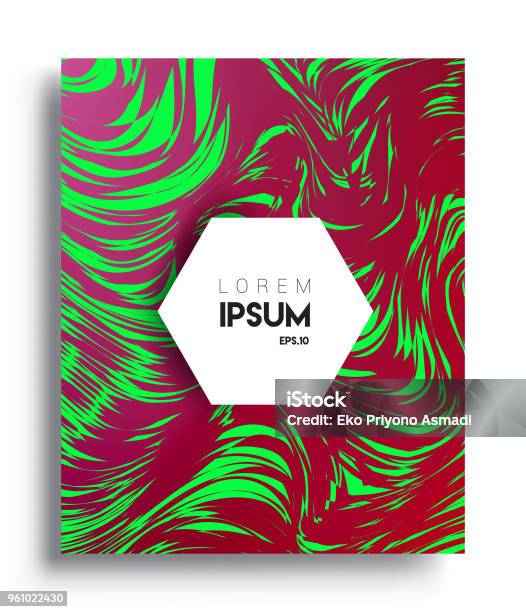 Latar Belakang Pola Garis Geometris Abstrak Untuk Desain Penutup Brosur