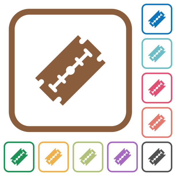 Razorblade Illustrations Royalty Free Vector Graphics And Clip Art Istock