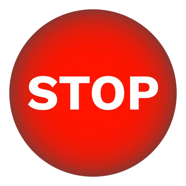 Stop Button Clip Art Stop Button Clip Art