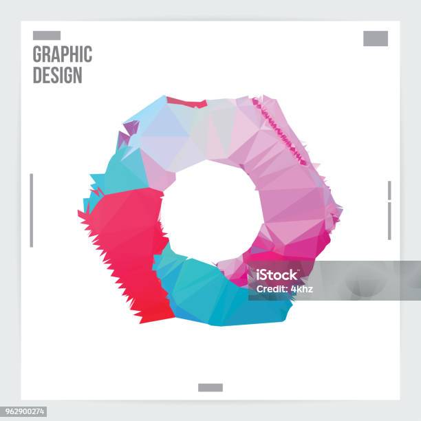Abstrak Geometric Bentuk Grafis Desain Poster Poster Tata Letak