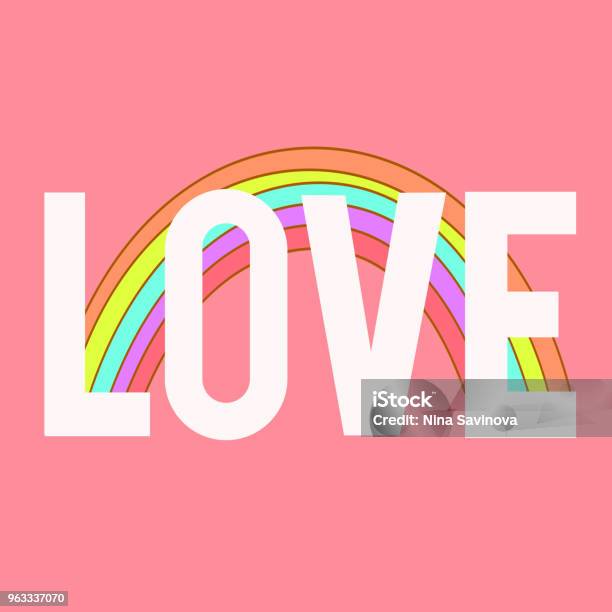 Vektor Desain Desain Cinta Tipografi Yang Digambar Dengan Tangan Yang