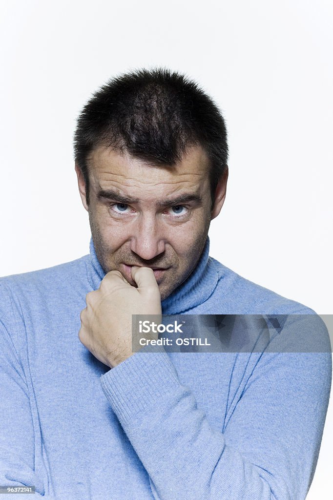 Shy Anxious Man Portrait Biting Nails Stock Photo - Download Image Now ... Shy Anxious Man Portrait Biting Nails Stock Photo - Download Image Now ...