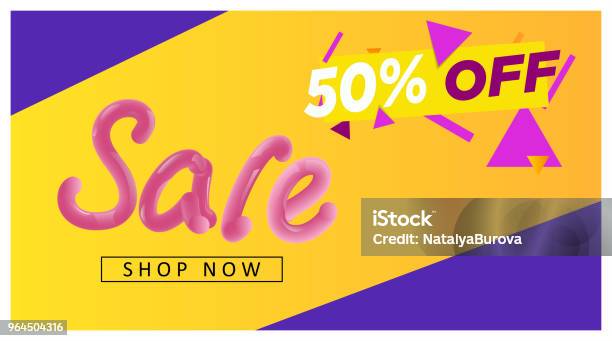 Rgbsale 배너 서식 파일 디자인입니다 고급 3d 튜브 스크립트 텍스트 계절에 대한 스톡 벡터 아트 및 기타 이미지 계절