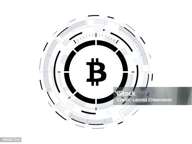 Bitcoin Cryptocurrency ベクトル図 Guiのベクターアート素材や画像を多数ご用意 Gui Hud表示 E