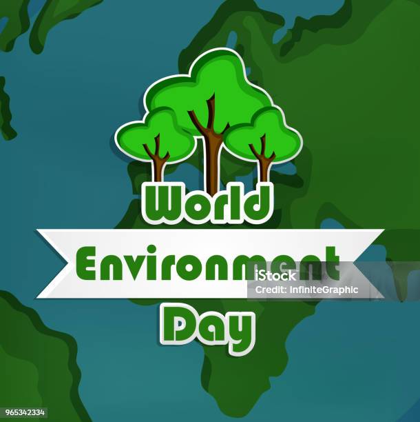 Illustration De Fond Pour La Journée Mondiale De Lenvironnement
