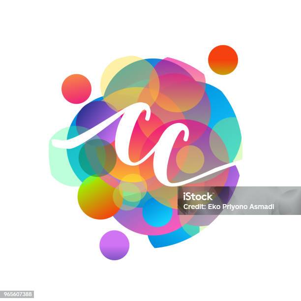 Ilustración de Logotipo De La Letra Inicial Con Fondo Colorido Splash y ... Ilustración de Logotipo De La Letra Inicial Con Fondo Colorido Splash y ...