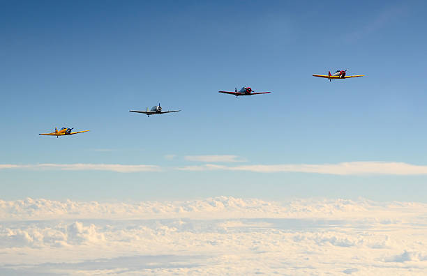Free Stock Photo of A group of airplanes flying in the sky | Download ...