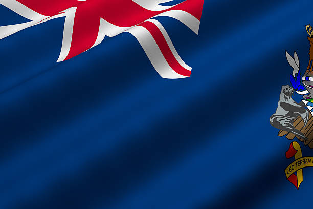 Free picture: flag, South Georgia, South Sandwich islands