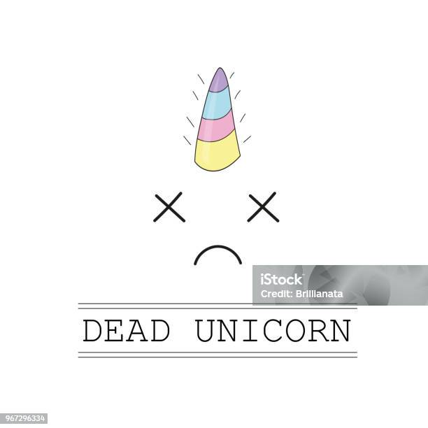 Vektor Kepala Unicorn Mati Dengan Mata Menyilang Dan Surai Pelangi Di ... Vektor Kepala Unicorn Mati Dengan Mata Menyilang Dan Surai Pelangi Di ...