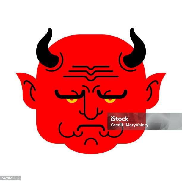 Wajah Setan Merah Potretnya Kepala Setan Iblis Dunia Bawah Ilustrasi ... Wajah Setan Merah Potretnya Kepala Setan Iblis Dunia Bawah Ilustrasi ...