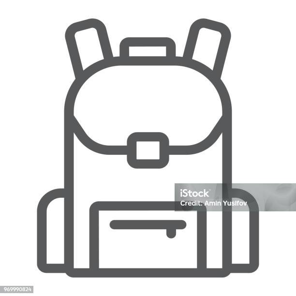 Ikon Garis Tas Sekolah Sekolah Dan Pendidikan Grafik Vektor Tanda ... Ikon Garis Tas Sekolah Sekolah Dan Pendidikan Grafik Vektor Tanda ...