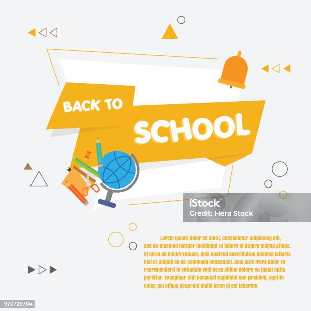 Back To School 할인 개체 그룹에 대한 스톡 벡터 아트 및 기타 이미지 개체 그룹 광고 교육 Istock