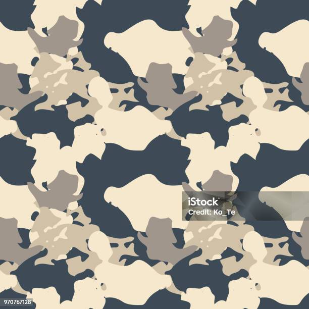 Latar Belakang Camo Abstrak Sebagai Kamuflase Perkotaan Dalam Nuansa