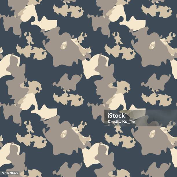 Latar Belakang Camo Abstrak Sebagai Kamuflase Perkotaan Dalam Nuansa