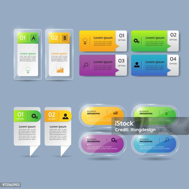 Infographic 디자인 서식 파일의 컬렉션입니다 그래프에 대한 스톡 벡터 아트 및 기타 이미지 그래프 기업 비즈니스