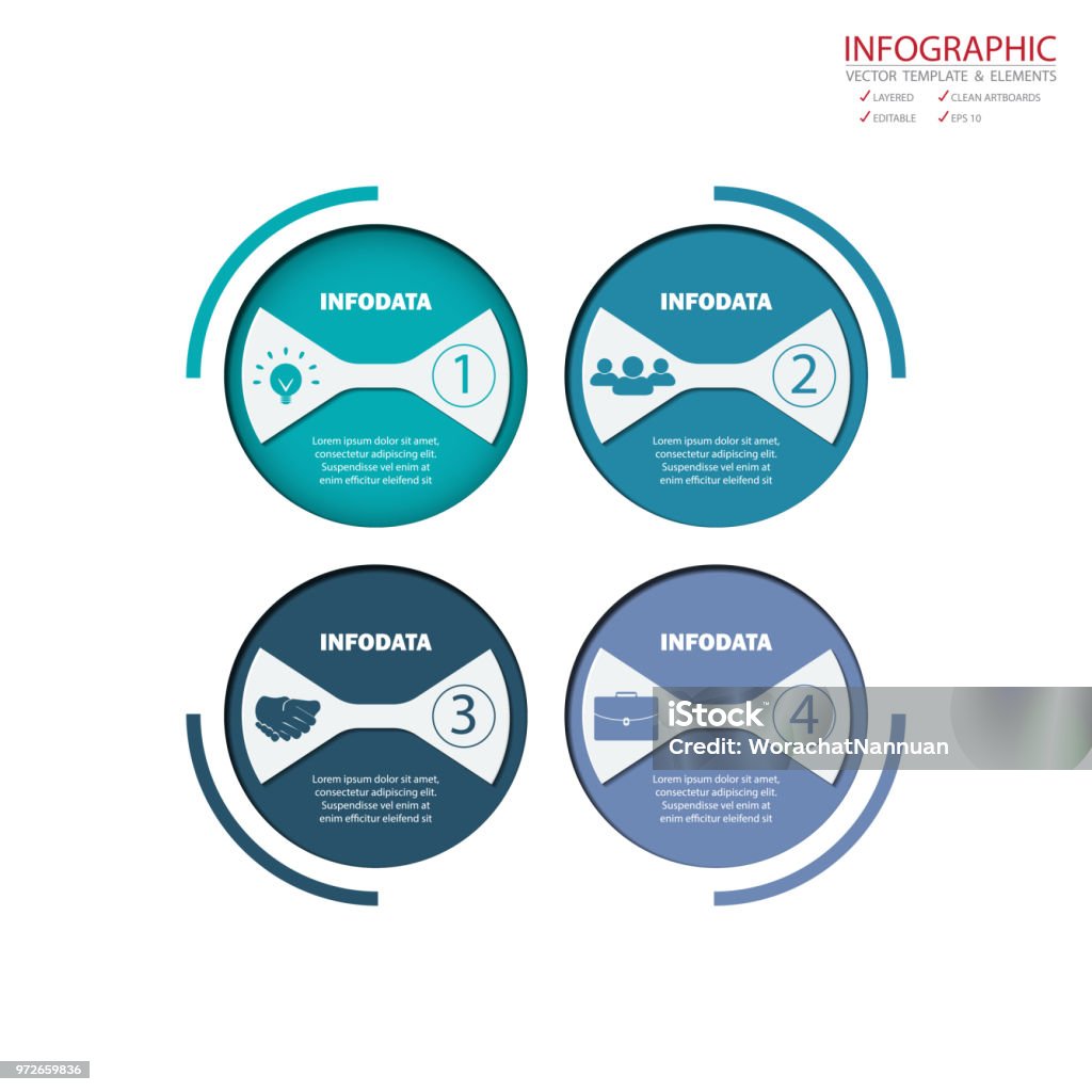 Set Infografis Panah Lingkaran Vektor Infografis Elemen Templat Untuk ... Set Infografis Panah Lingkaran Vektor Infografis Elemen Templat Untuk ...