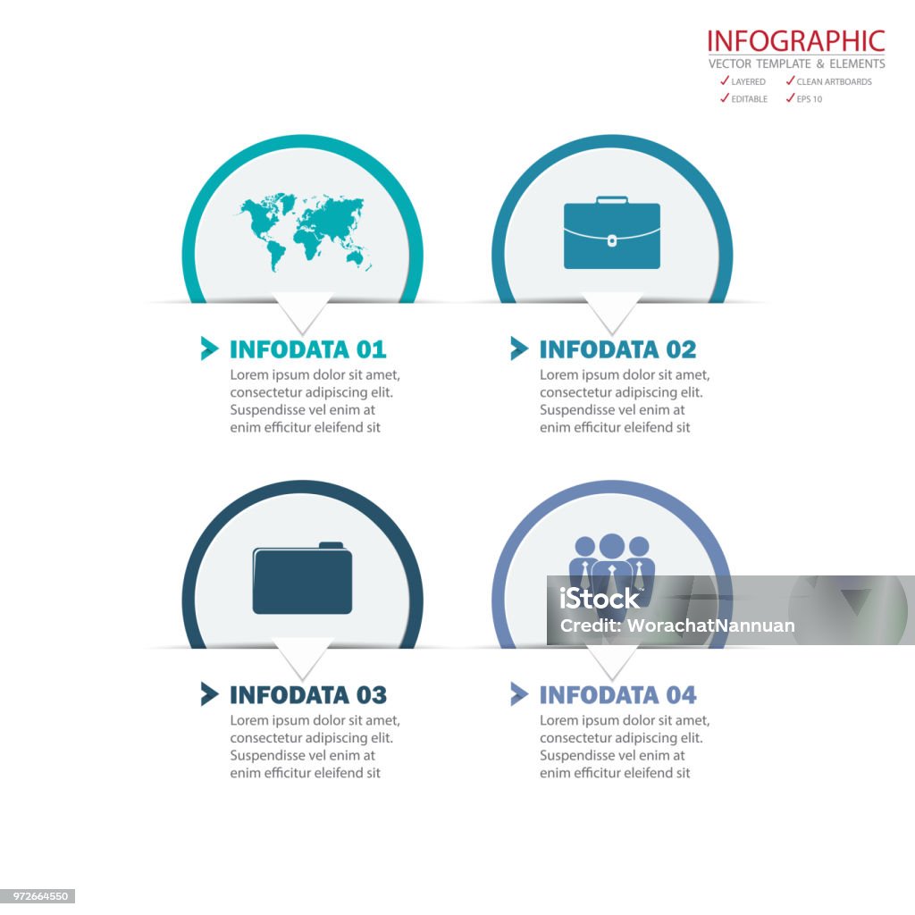 Set Infografis Panah Lingkaran Vektor Infografis Elemen Templat Untuk ... Set Infografis Panah Lingkaran Vektor Infografis Elemen Templat Untuk ...