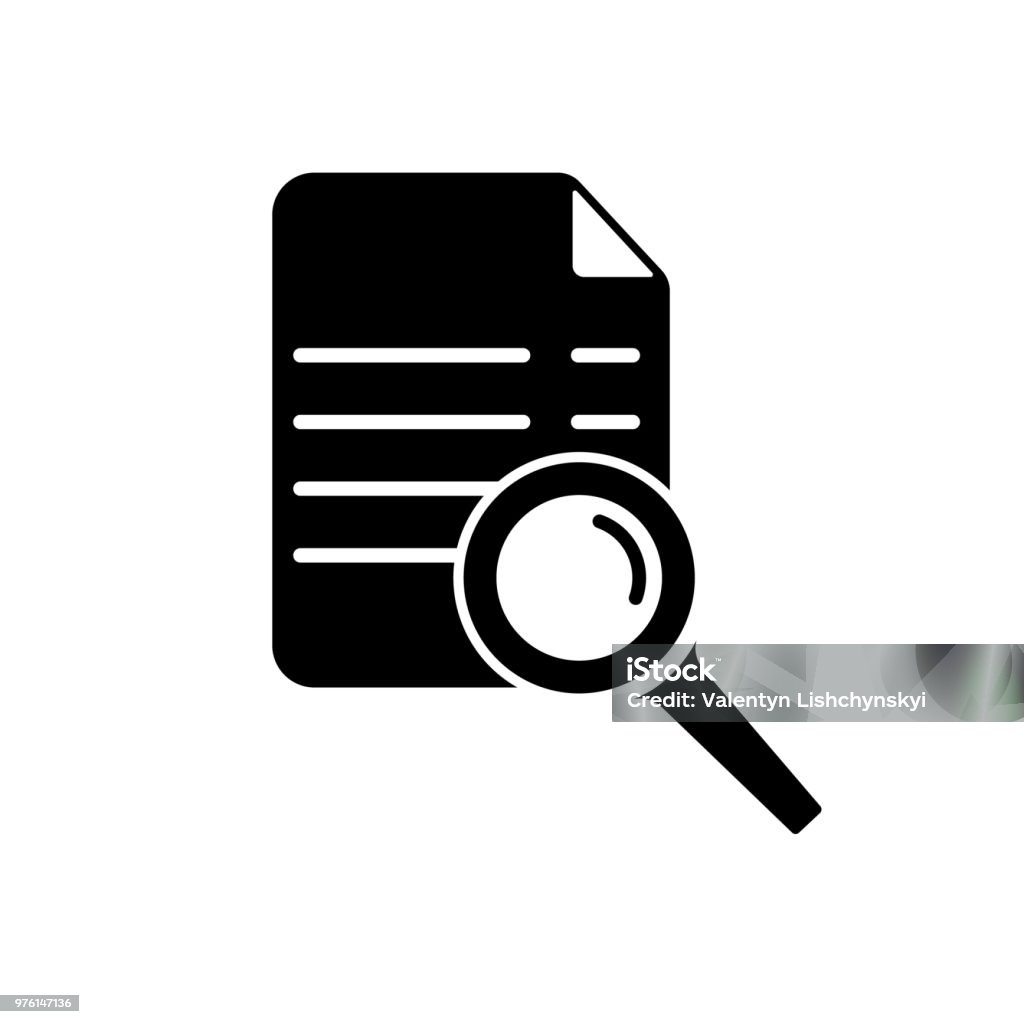 Magnifier Assessment Checklist Icon Vector Flat Style Symbol Stock ... Magnifier Assessment Checklist Icon Vector Flat Style Symbol Stock ...
