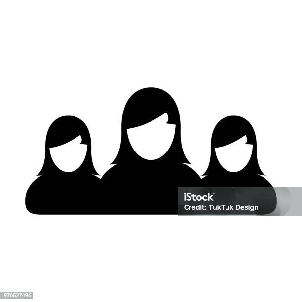 Ikon Jaringan Vektor Kelompok Perempuan Dari Orangorang Simbol Avatar ... Ikon Jaringan Vektor Kelompok Perempuan Dari Orangorang Simbol Avatar ...