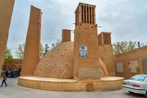 Ab Anbar 전통적인 저수지 또는 Yazd에 식 수의 물통 이다 이란 0명에 대한 스톡 사진 및 기타 이미지 0명 건물
