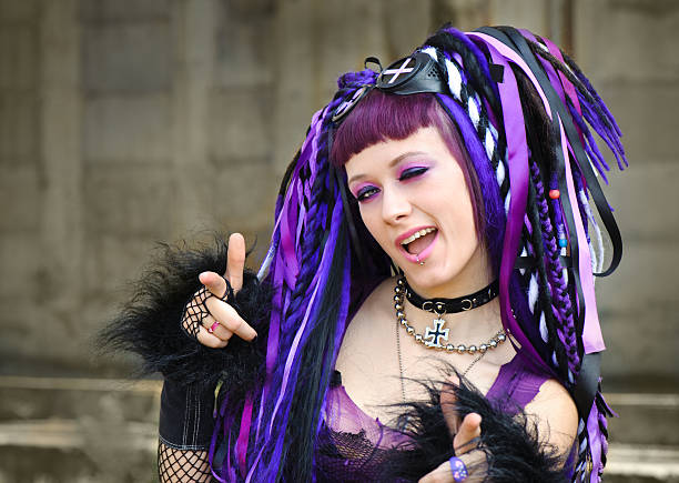 50 Cybergoth Fotos Stockfotos Afbeeldingen En Royalty Free Beelden Istock