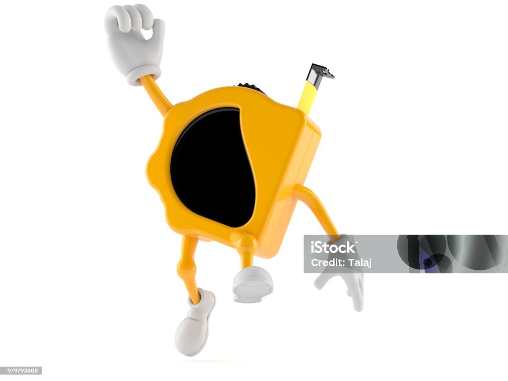 Measure Tape Character Jumping In Joy Stock Photo - Download Image Now ... Measure Tape Character Jumping In Joy Stock Photo - Download Image Now ...