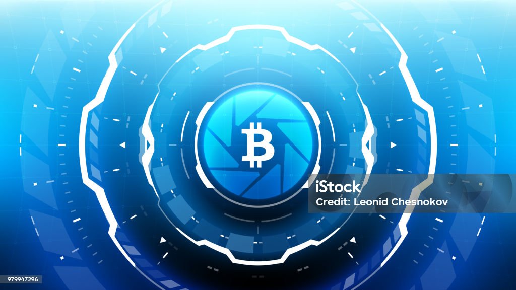 Bitcoin Cryptocurrency ベクトル図 Guiのベクターアート素材や画像を多数ご用意 Gui Hud表示 Vr