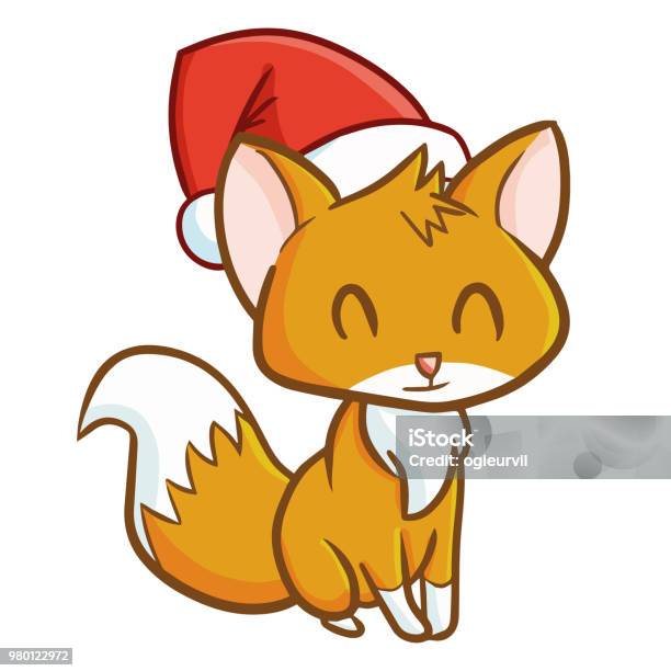 Rubah Mengenakan Topi Santa Untuk Duduk Natal Ilustrasi Stok - Unduh ... Rubah Mengenakan Topi Santa Untuk Duduk Natal Ilustrasi Stok - Unduh ...