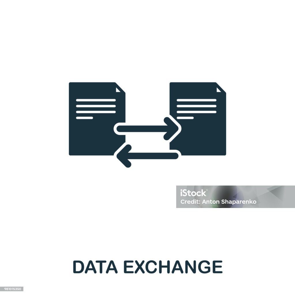Data Exchange Icon Line Style Icon Design Ui Illustration Of Data ... Data Exchange Icon Line Style Icon Design Ui Illustration Of Data ...