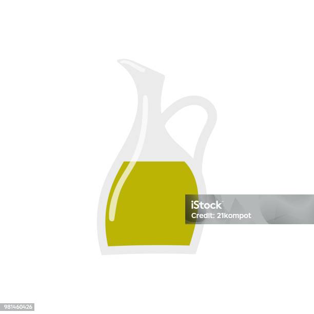 Bouteille En Verre Dicône De Vector Prime Huile Dolive Vierge Saine