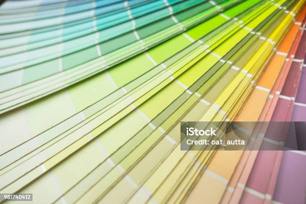 Nada Multiware Sampel Palet Warna Panduan Warna Closeup Warna Pastel