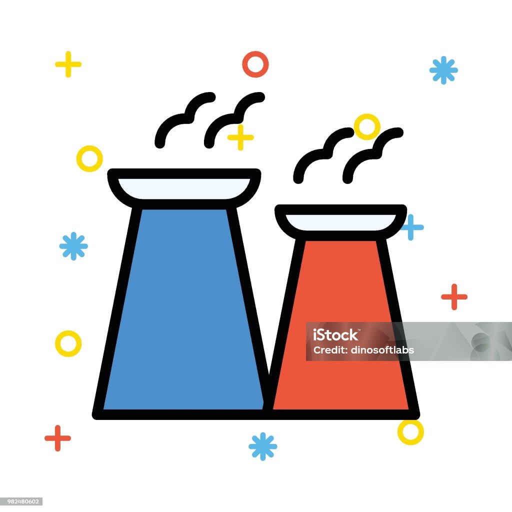 Power Plant Stock Illustration Download Image Now Boiler