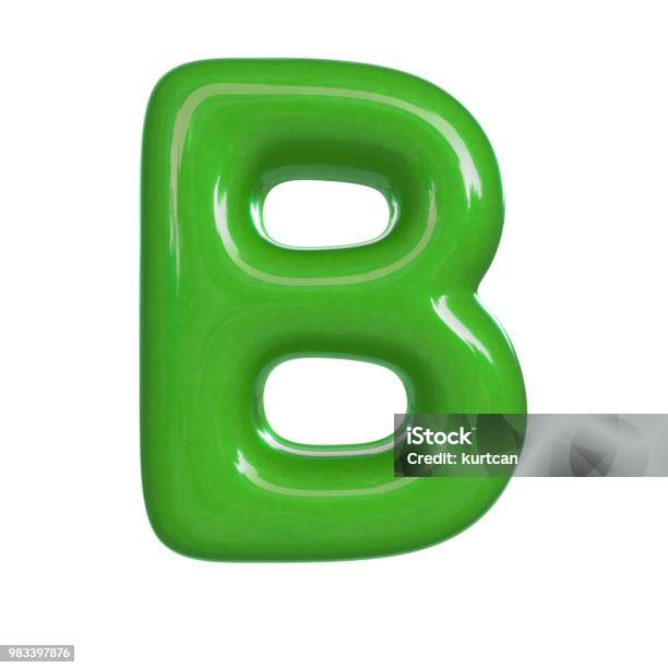 Glossy Green Paint Letter B3d Sebuah Font Gelembung Terisolasi Pada ... Glossy Green Paint Letter B3d Sebuah Font Gelembung Terisolasi Pada ...