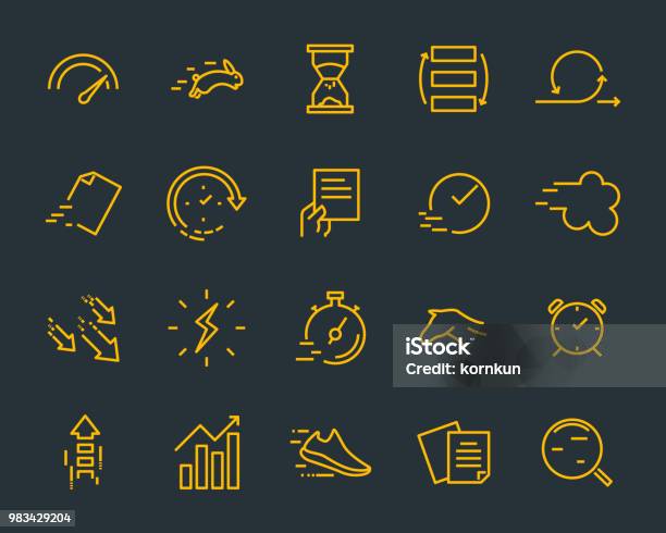 Vetores De Conjunto Simples De Ícone De Linha Do Vetor Conter Tal Icon