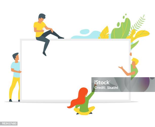Siluet Orang Dalam Pose Yang Berbeda Ilustrasi Stok Unduh Gambar