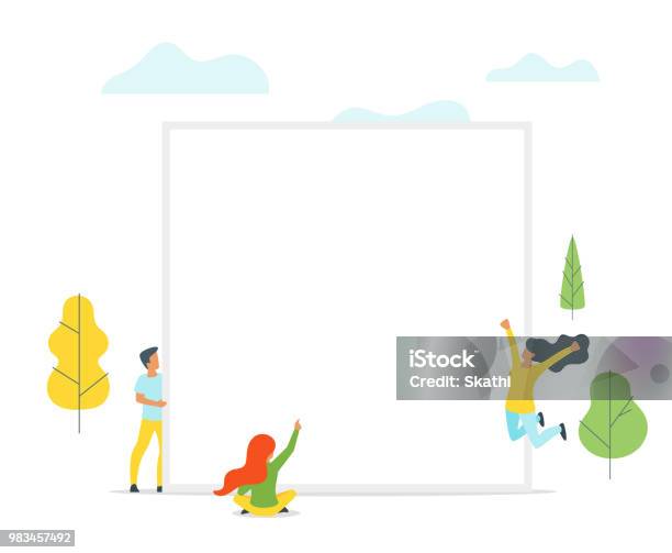 Siluet Orang Dalam Pose Yang Berbeda Ilustrasi Stok Unduh Gambar