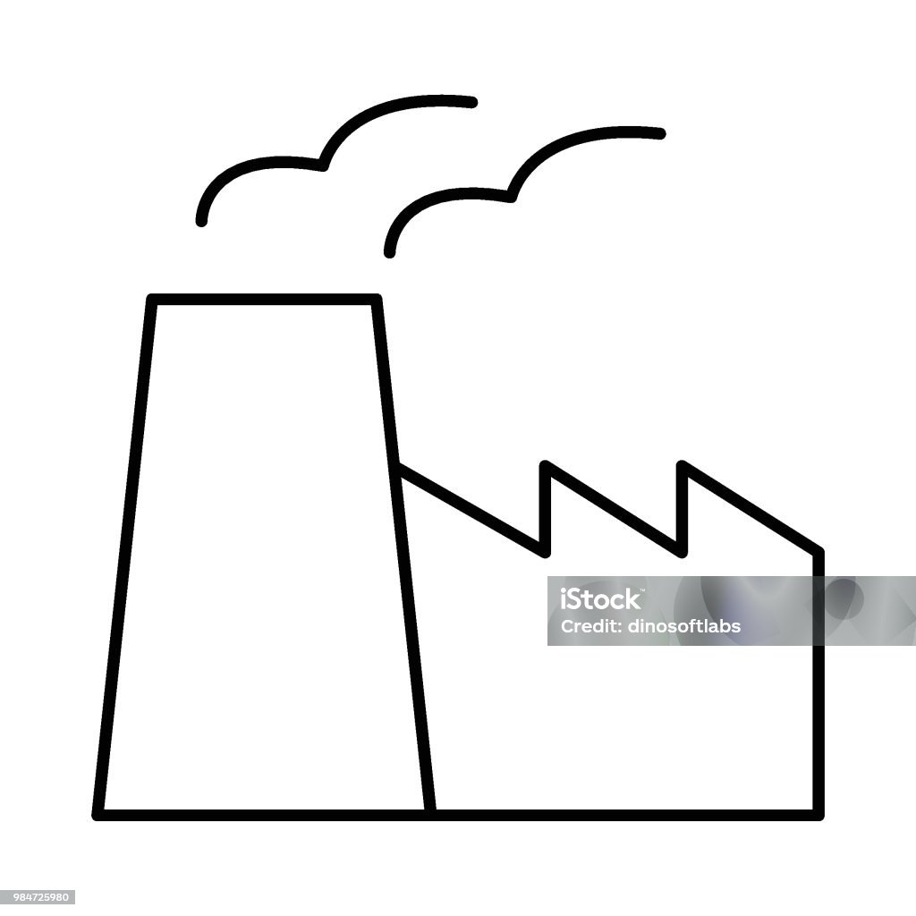 Power Plant Stock Illustration Download Image Now Architecture