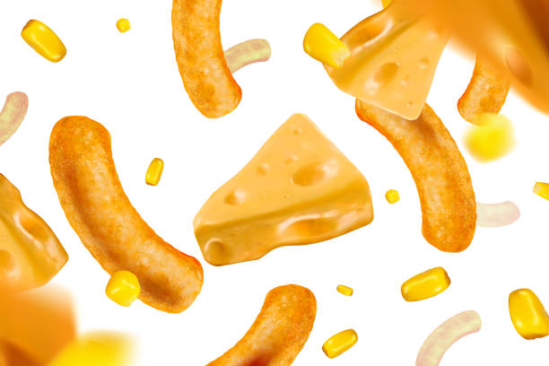 Cheese Curls Clipart