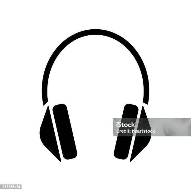 Casque Vector Icône Illustration De Lélément Simple Casque Symbole
