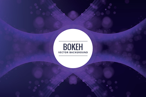 Bokeh와 블러 벡터 추상적인 배경 개념에 대한 스톡 벡터 아트 및 기타 이미지 개념 검은색 곡선 Istock