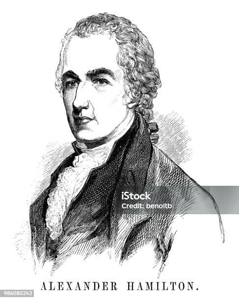 Alexander Hamilton 알렉산더 해밀턴 정치인에 대한 스톡 벡터 아트 및 기타 이미지 알렉산더 해밀턴