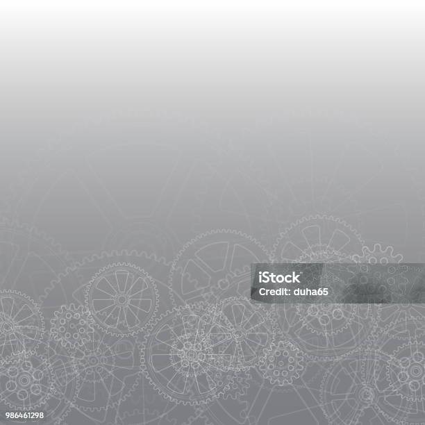 Gears 배경기술 강철에 대한 스톡 벡터 아트 및 기타 이미지 강철 개념 개체 그룹 Istock