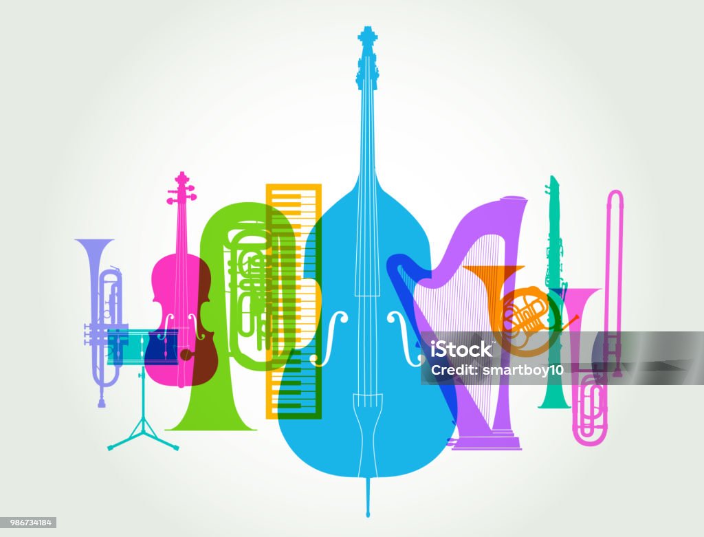 Musical Instruments Classical Orchestra Stock Illustration Download