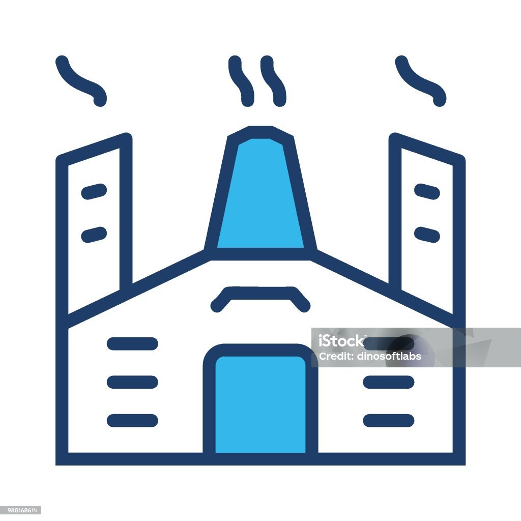 Power Plant Stock Illustration Download Image Now Abstract Art