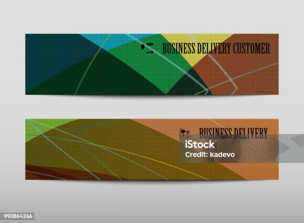 Leaflet Menutupi Presentasi Latar Belakang Geometris Abstrak Tata Letak