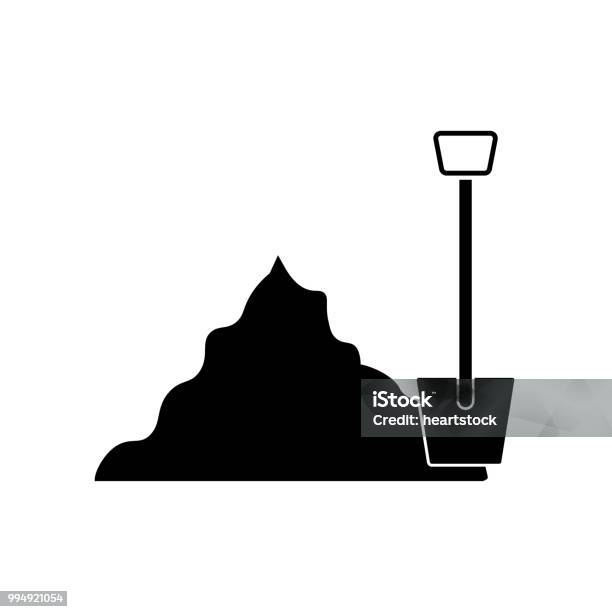 Sable Icône De Vecteur Illustration De Lélément Simple Conception De
