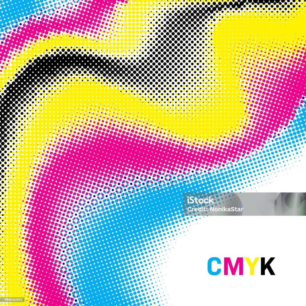 Cmyk 색 배경 Cmyk에 대한 스톡 벡터 아트 및 기타 이미지 Cmyk 점박이 하프톤 Istock