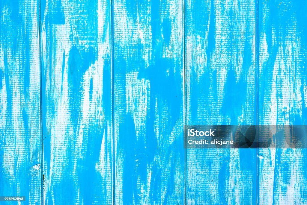 Blue Wooden Texture Wood Background Boards Stained In Whiteblue Color